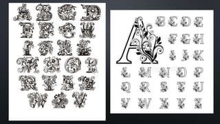 Gothic calligraphy | PPTX