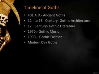 Gothic Subculture by Rahul Thareja | PPT