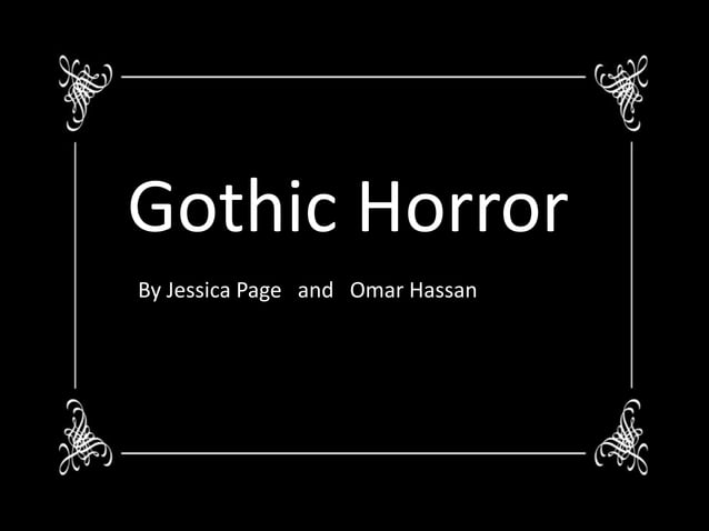 Gothic Horror | PPT