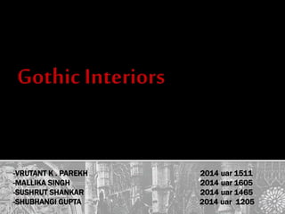 Gothic Powerpoint Templates