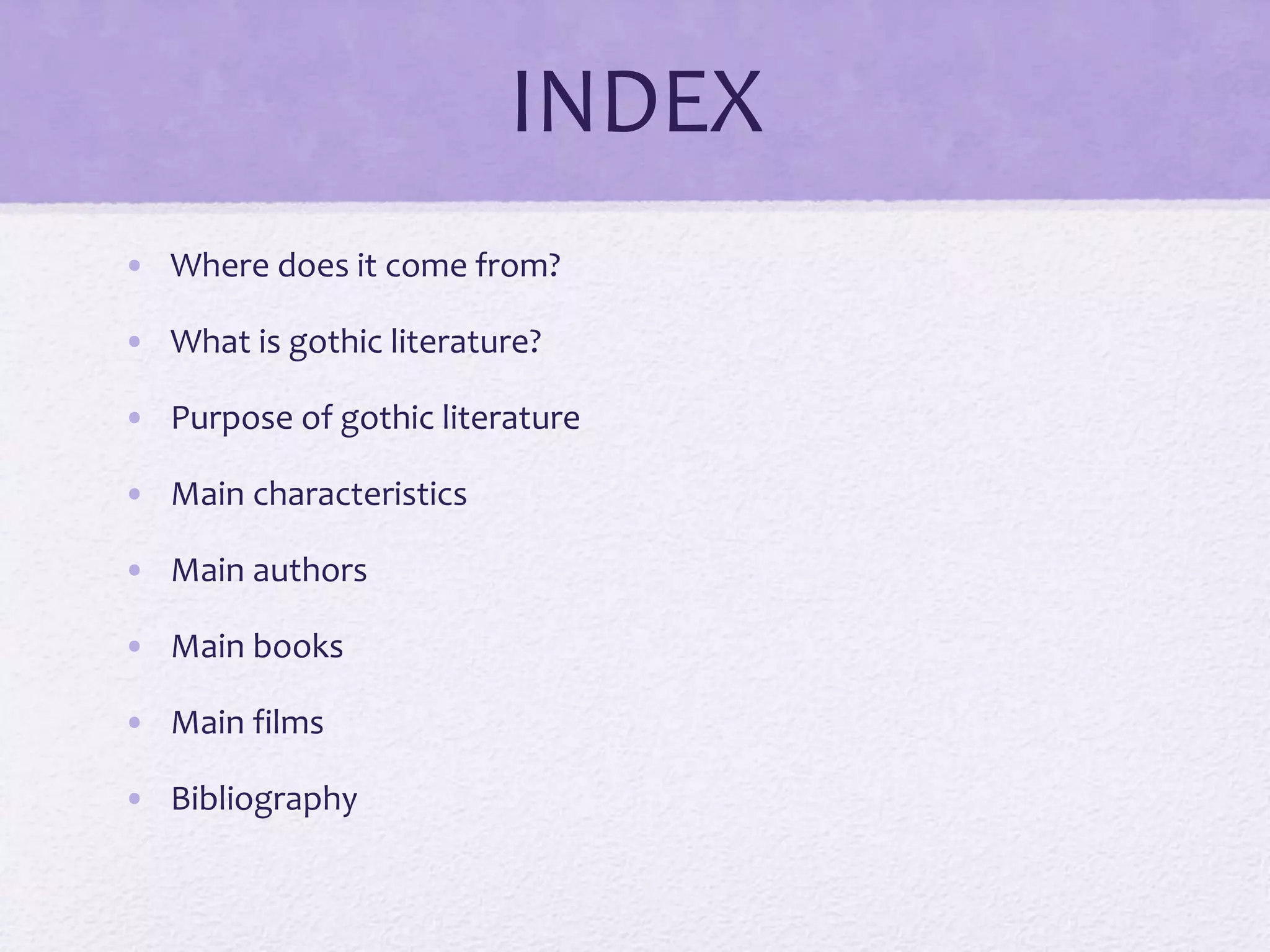 Gothic literature | PPT