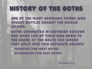 Gothic Literature by Myriam Miller | PPT