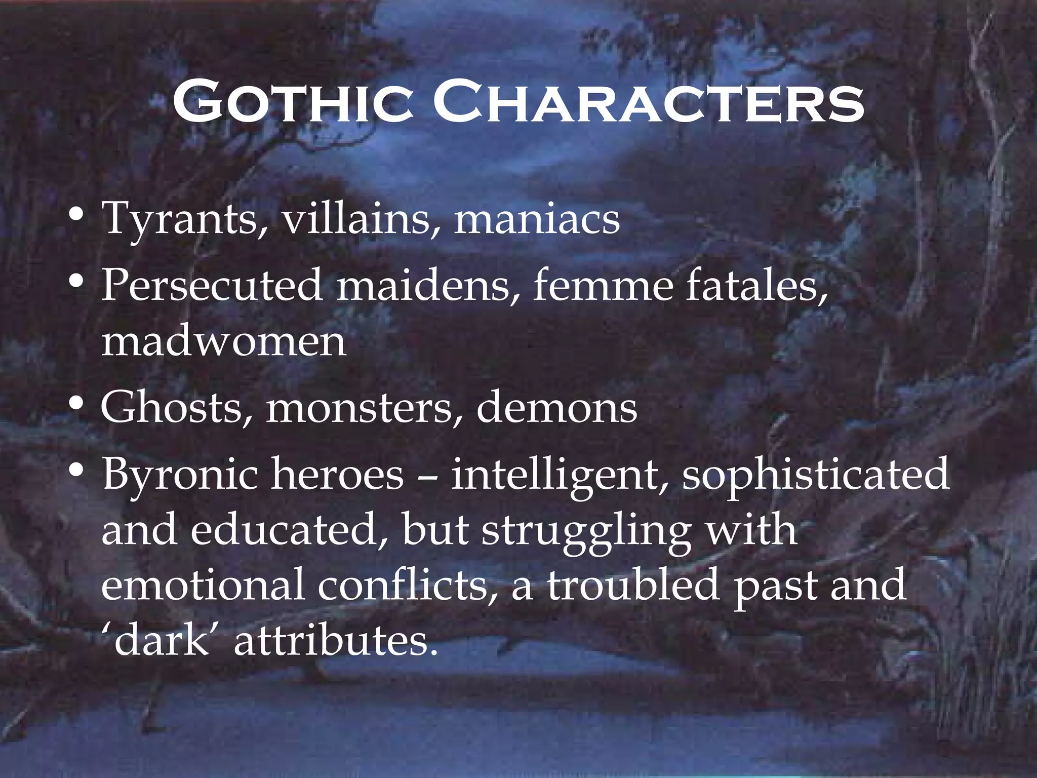 Gothic literature pp | PPT