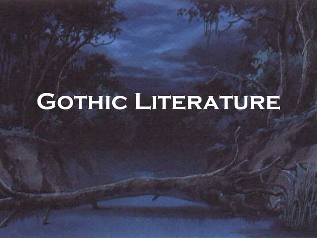 Gothic literature pp | PPT