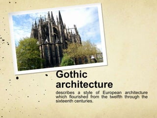 Gothic lit ls1 | PPT