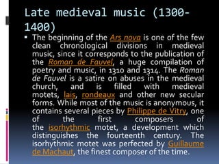 Gothic to antiquity | PPTX | Classical Music | Music