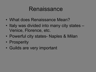 Ch. 19 Gothic to Renaissance | PPT