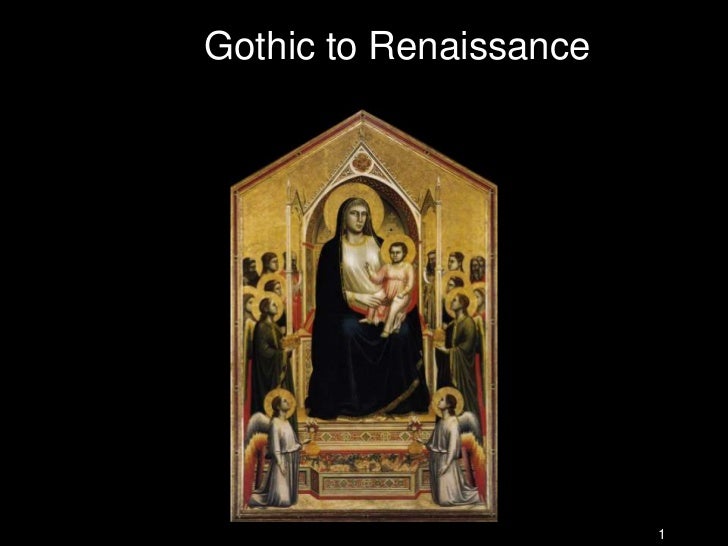 AH 2 Gothic to Renaissance pt 1