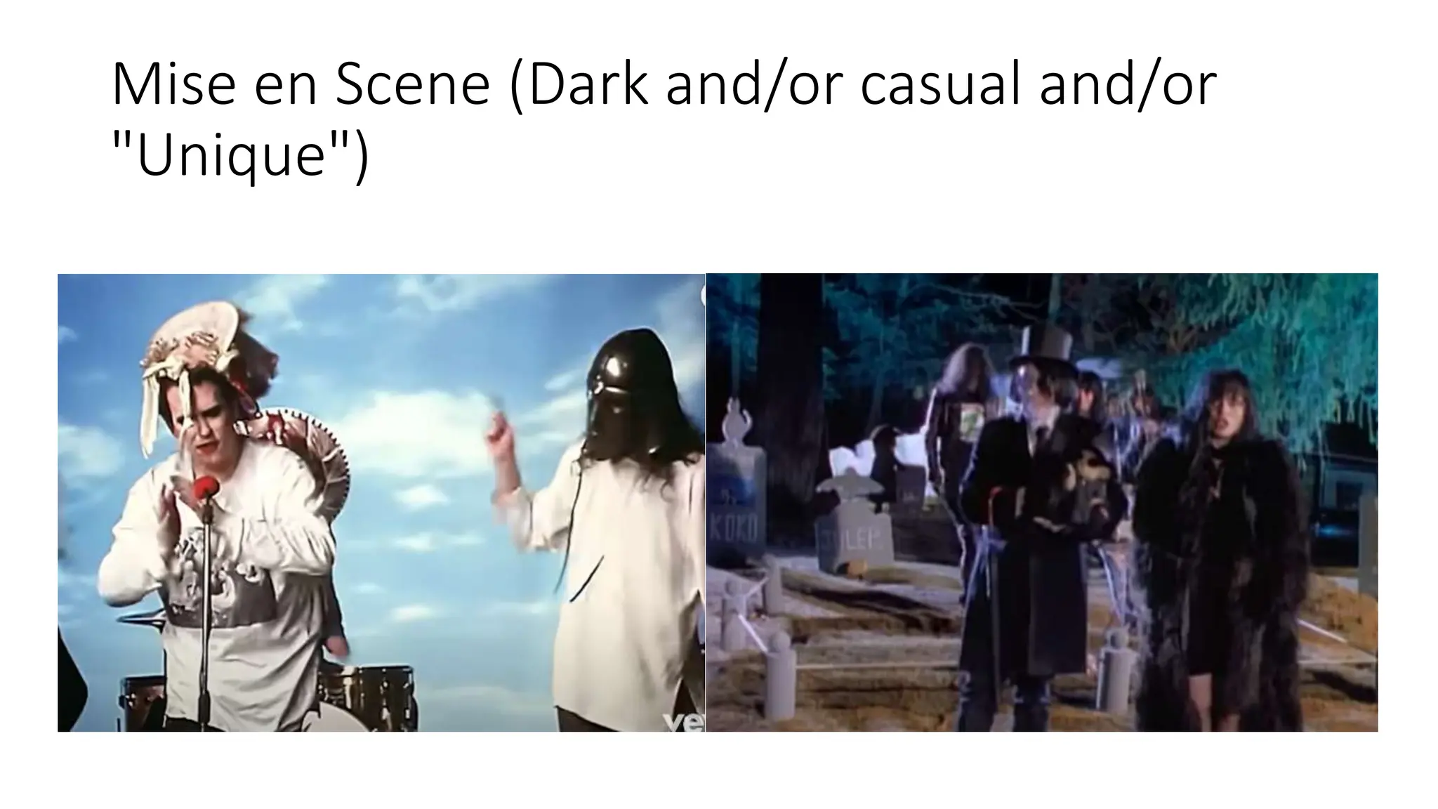 music video powerpoint cc.pptx for alevel media | PPT