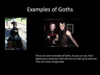 Goth subculture | PPTX