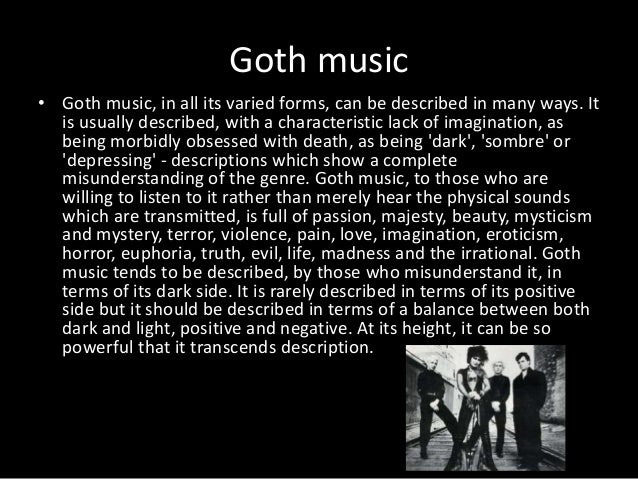 Goth subculture