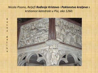 Gotika ( kiparstvo i slikarstvo ) | PPTX