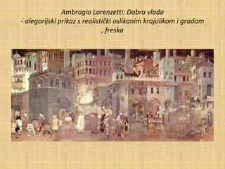 Gotika ( kiparstvo i slikarstvo ) | PPTX