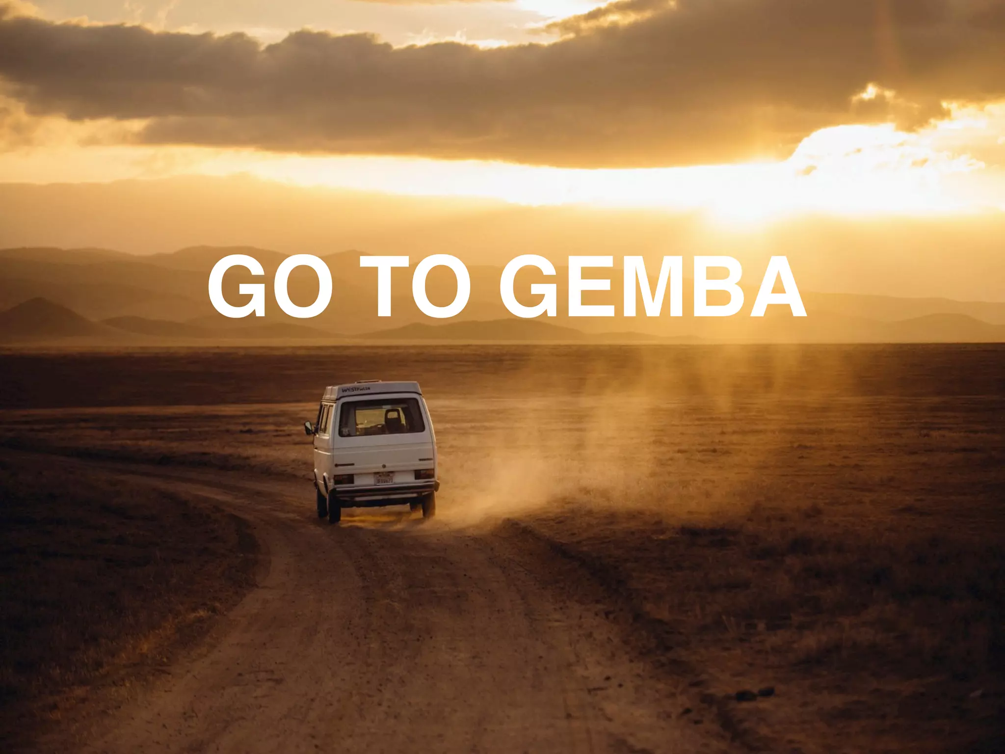 Go to gemba - Lean UX | PPT