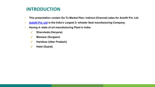 Go to market strategy Autofit Pvt. Ltd. - kapil rawal | PPT