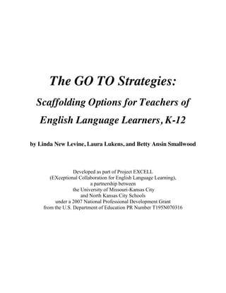 Esol Codes And Strategies