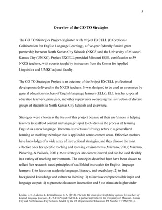 Esol Codes And Strategies