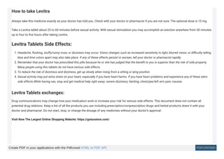 Gotoxstore com product_levitra_tablets_price_in_pakistan | PPT