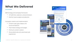 A MarTech Stack Evaluation & Account Based Marketing Strategy for a ...