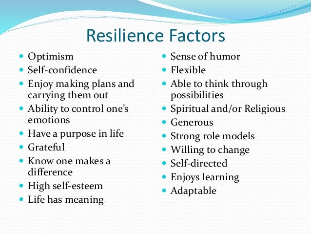 Got resilience