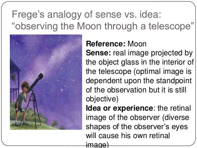 Gottlob Frege's Sense and Reference