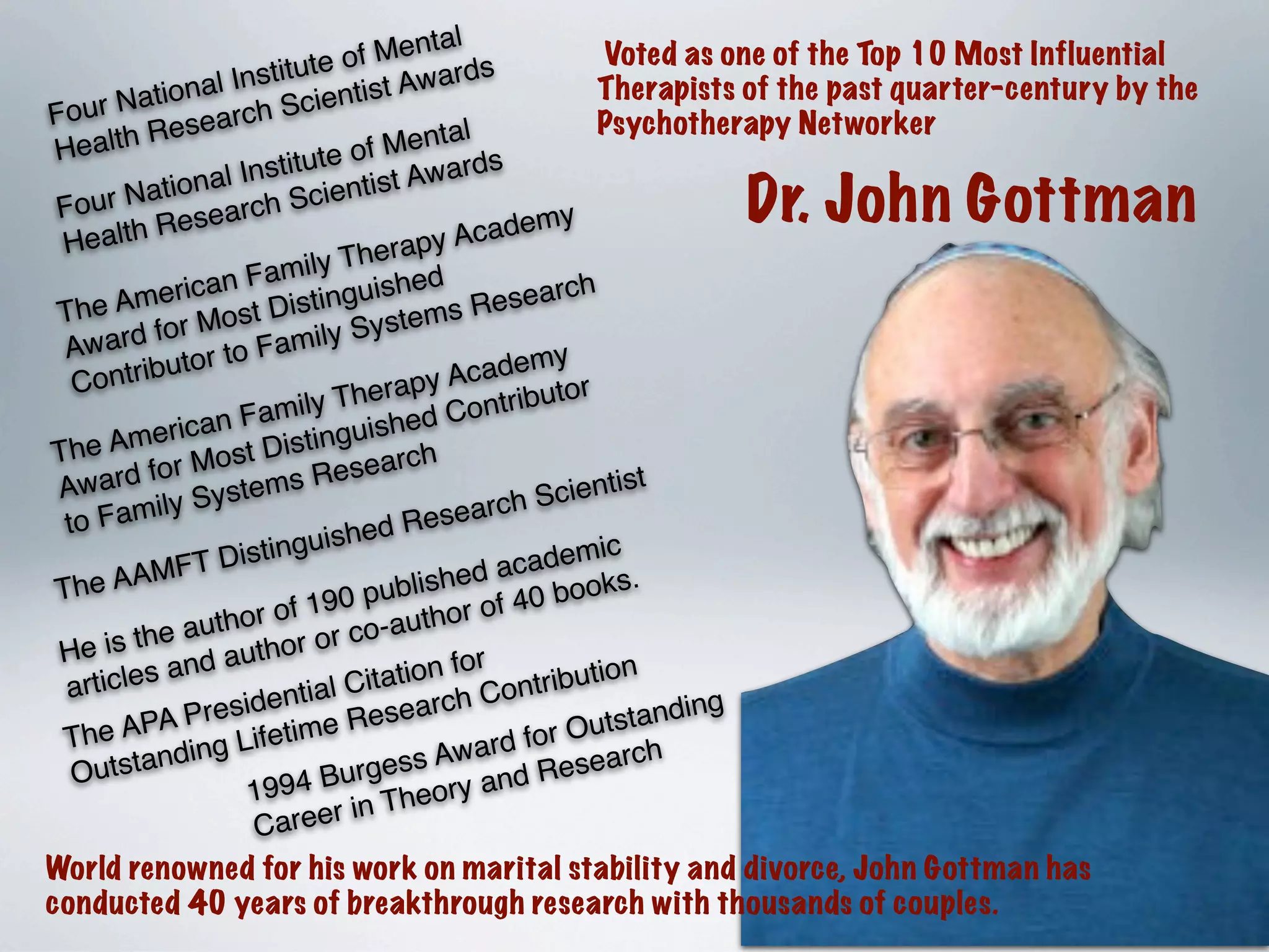 Gottman Presentation Sound Marital House | KEY