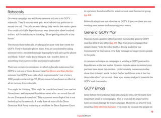 GOTV: Script, Tips and Tactics | PDF