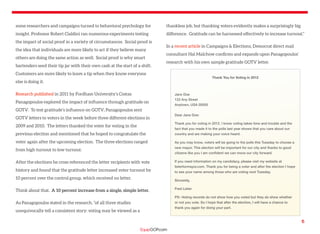 GOTV: Script, Tips and Tactics | PDF