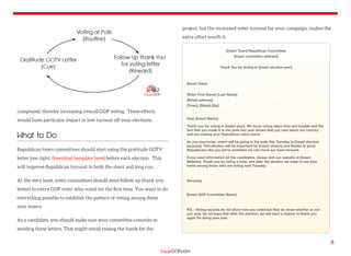 GOTV: Script, Tips and Tactics | PDF