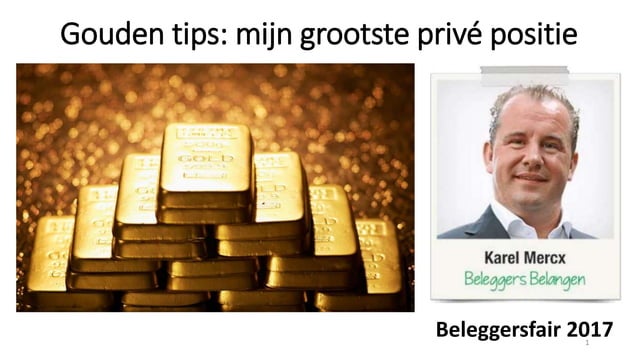 Gouden tip Karel Mercx Beleggersfair | PPT