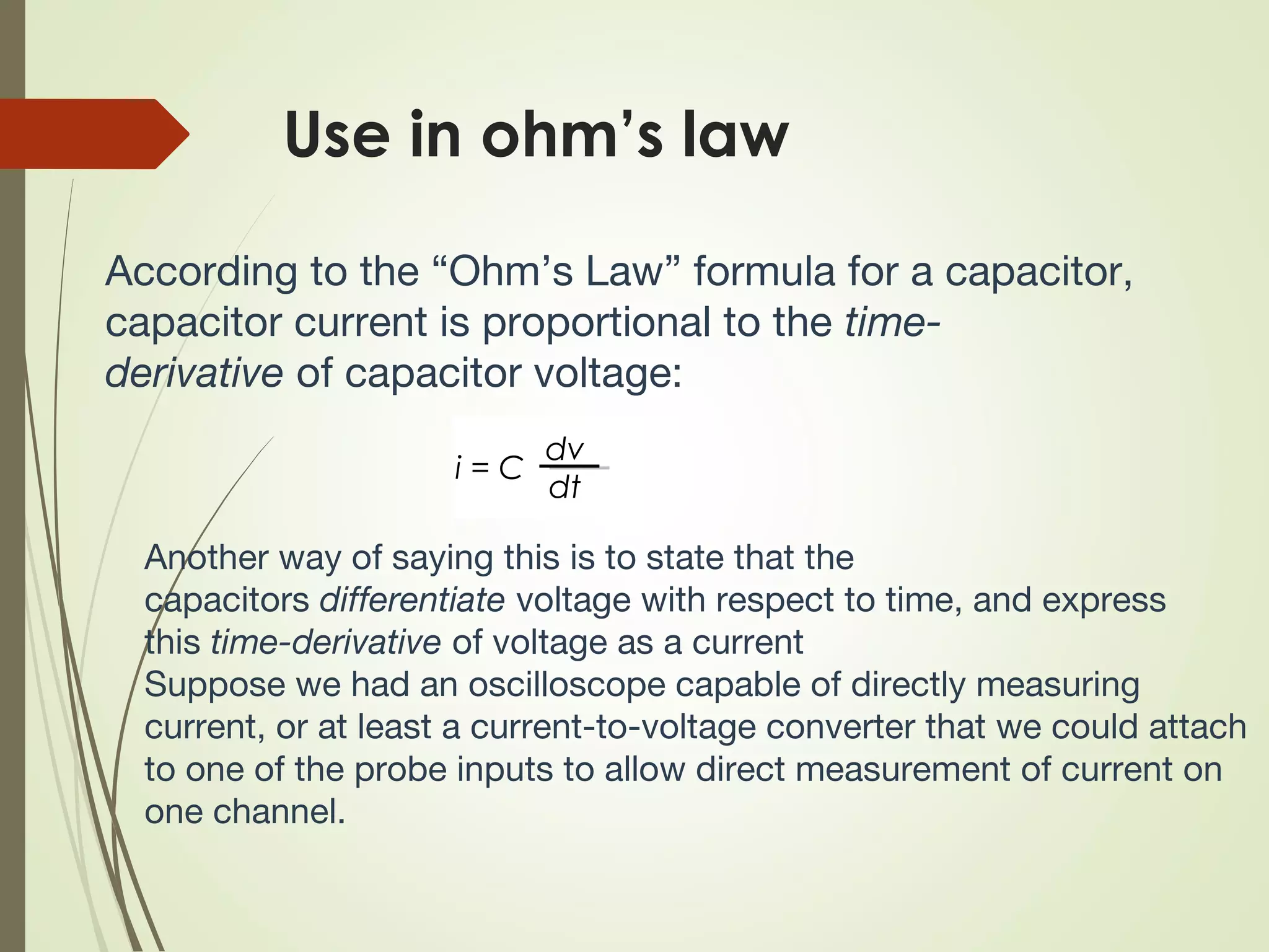 Application Of Calculus In Electrical Engineering | PPT