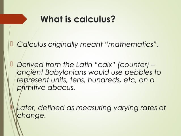 Application Of Calculus In Electrical Engineering | PPT | Physics | Science