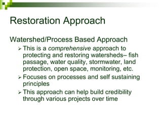 Restoration in the Community | PDF | Environment | Science