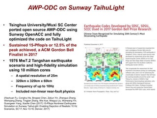 HPC Use for Earthquake Research | PPT