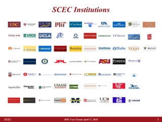 HPC Use for Earthquake Research | PPT