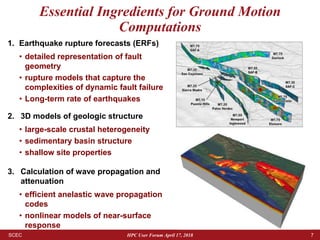 HPC Use for Earthquake Research | PPT