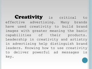 Goup 7 -_creative_concept_and_message_execution | PPT | Advertising ...