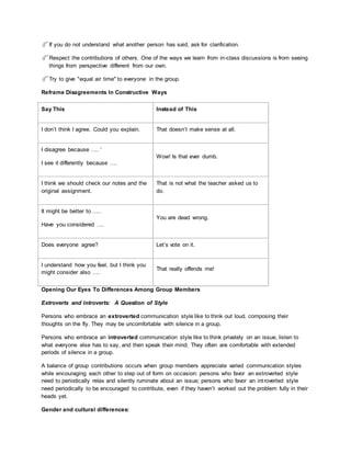 Group discussion and its importance | DOCX