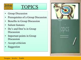 Goup discussions | PPT