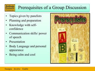 Goup discussions | PPT