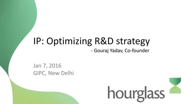 IP: Optimizing R&D Strategy | PPTX | Business | Business and Finance