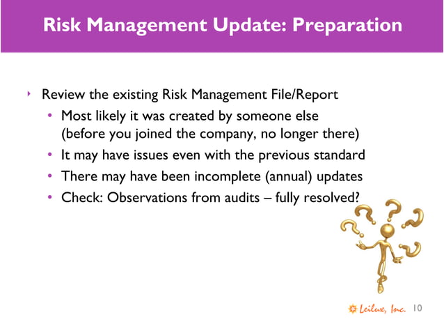 ISO 14971:2019 and ISO/TR 24971 Risk Management Update | PDF
