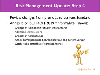 ISO 14971:2019 and ISO/TR 24971 Risk Management Update | PDF