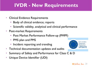 Classification of In Vitro Diagnostic Devices per FDA and IVDR Rules | PDF