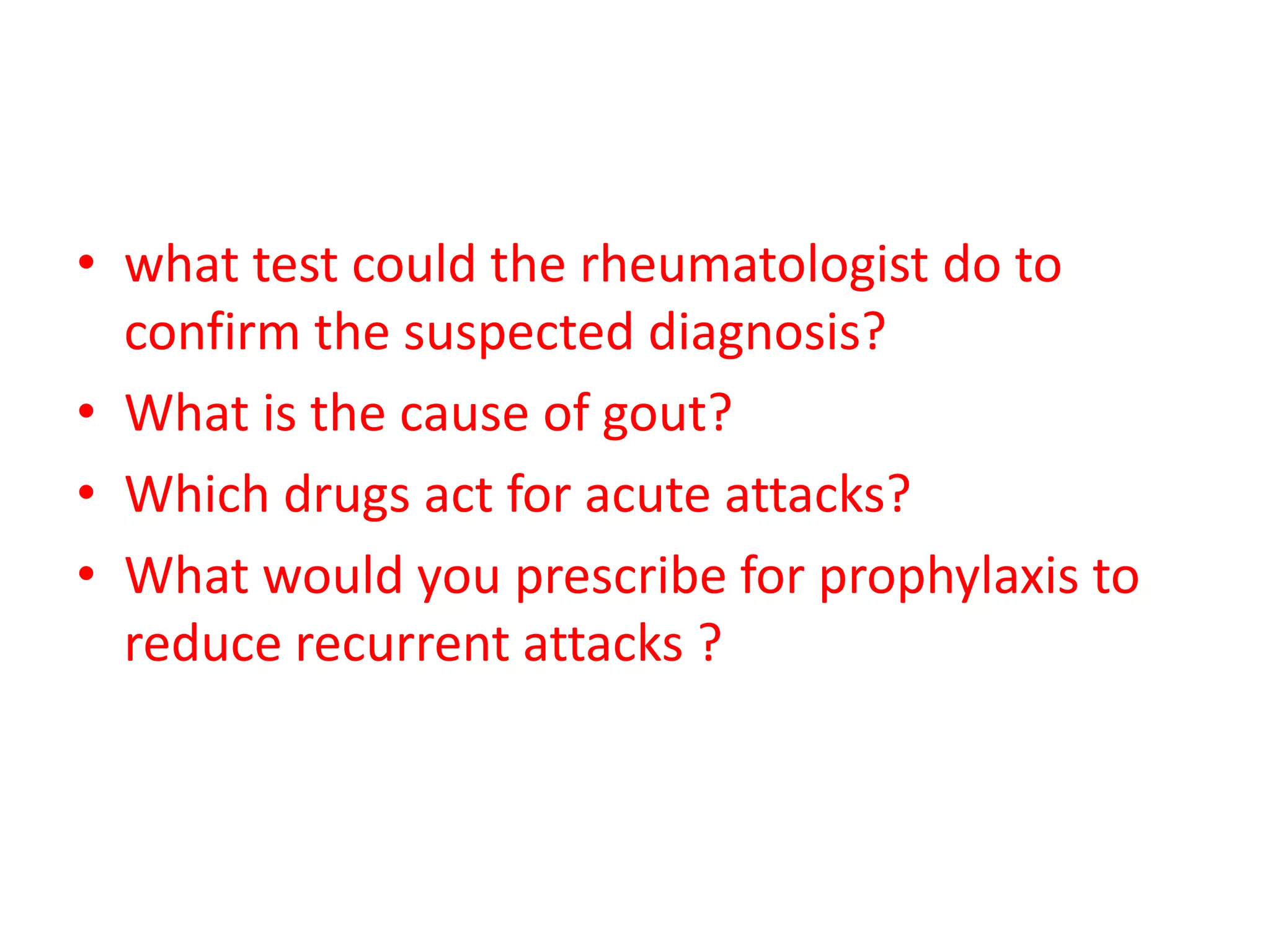 Gout | PPTX