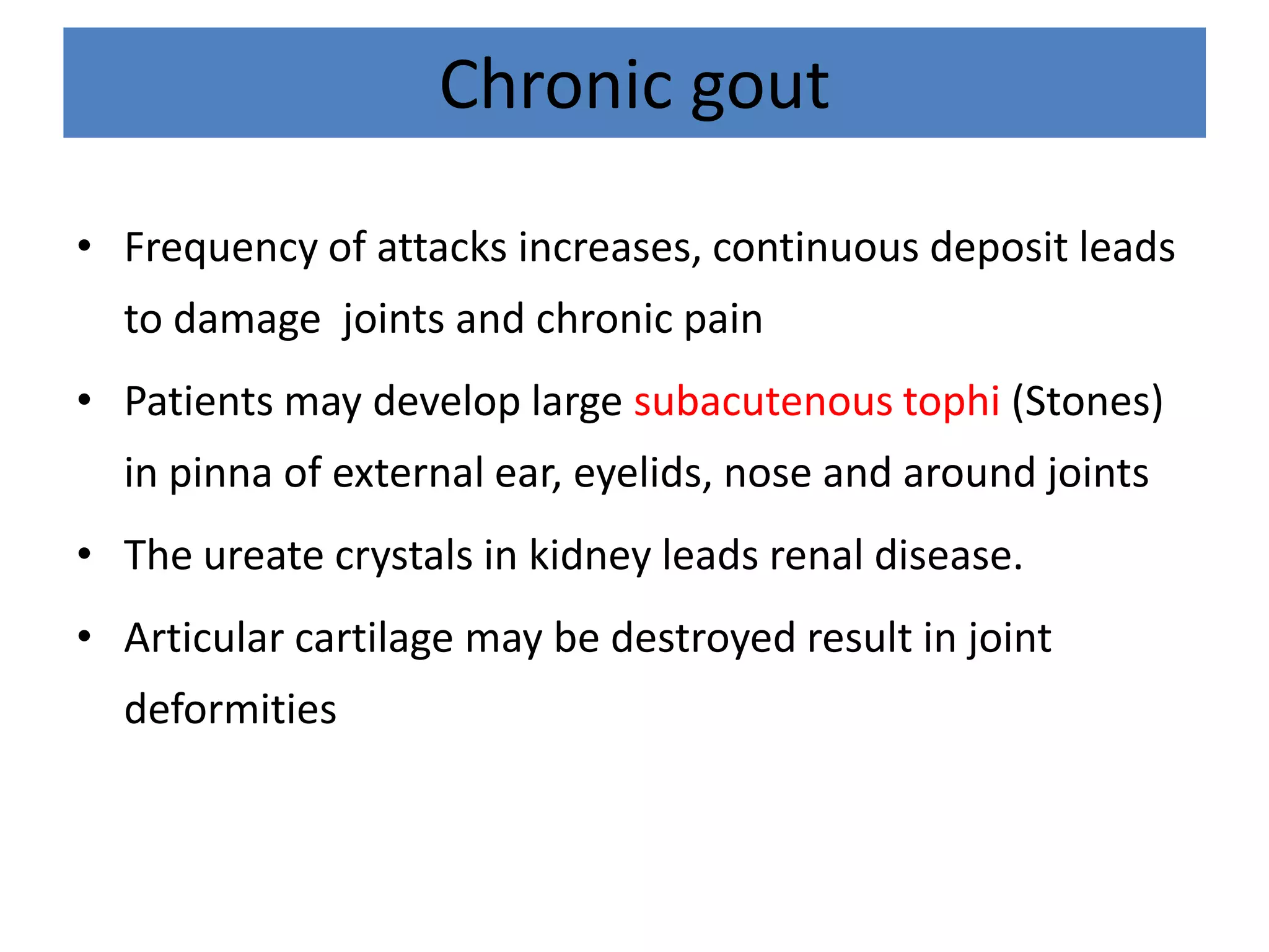 Gout | PPTX