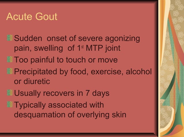 Gout | PPT