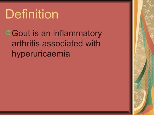 Gout | PPT