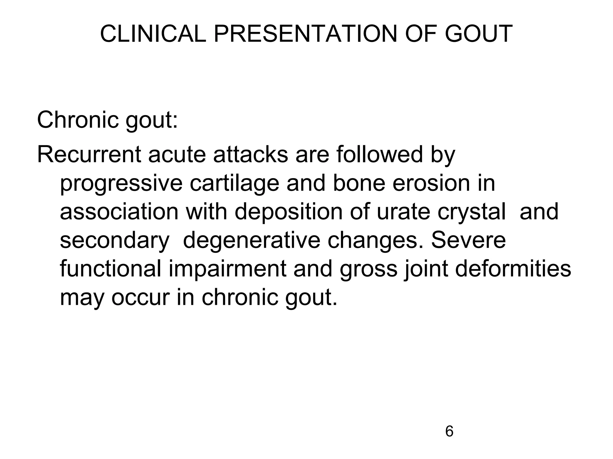 Gout | PPT