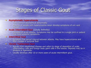 Gout | PPTX